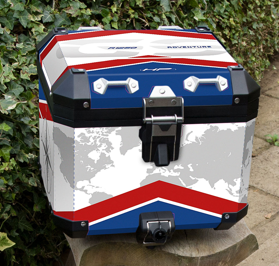 BMW R1250 GSA Rallye HP World & Compass Decals – Mark Anstey Prints